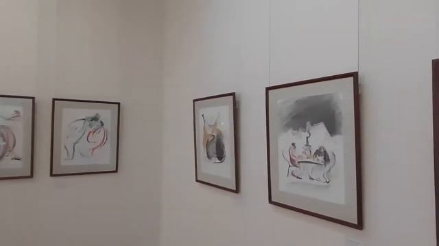 Музей изо. Иллюстрации к произведениям Николая Гоголя  Виталия Кожевникова  Видео Виктор Поживин