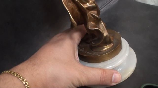 Франция музейная фигура Арт Деко в супер состоянии начало 20 века на продажу