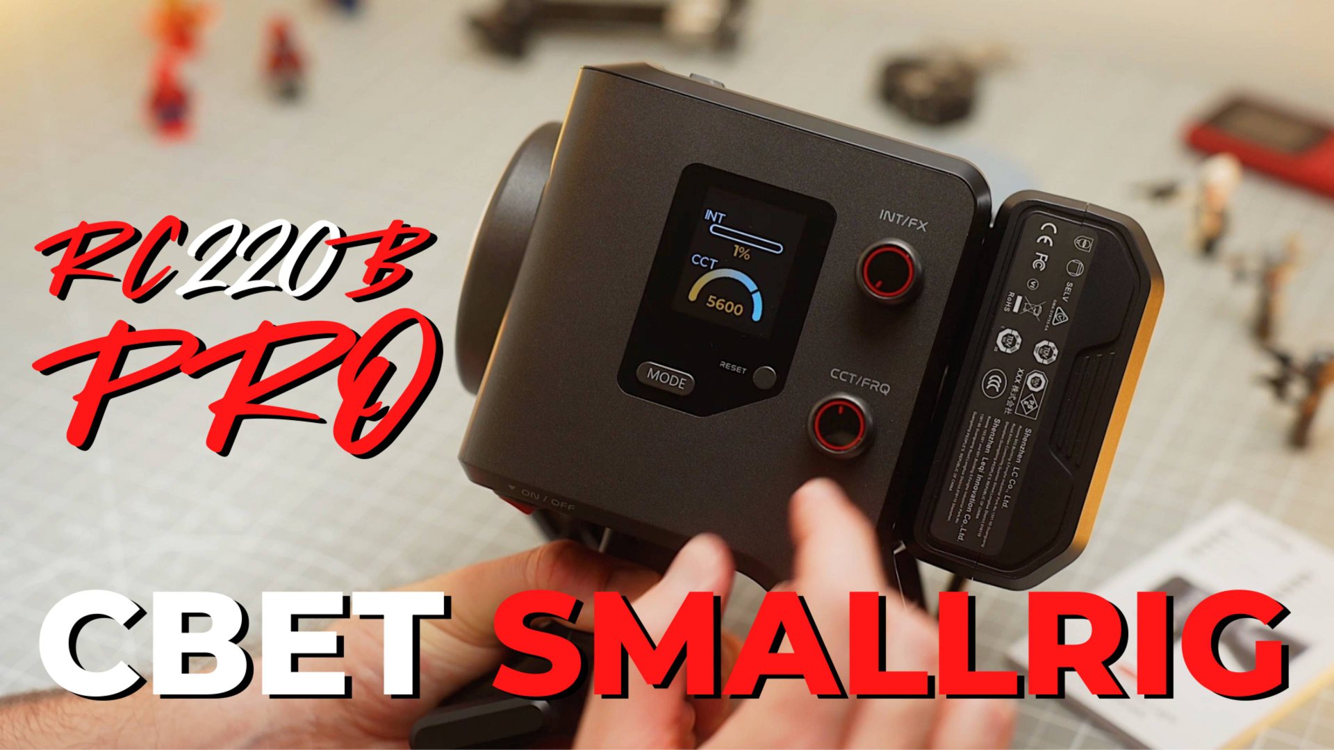 Да будет Свет! Обзор светильника SmallRig RC220B Pro и параболического софтбокса SmallRig RA-D85