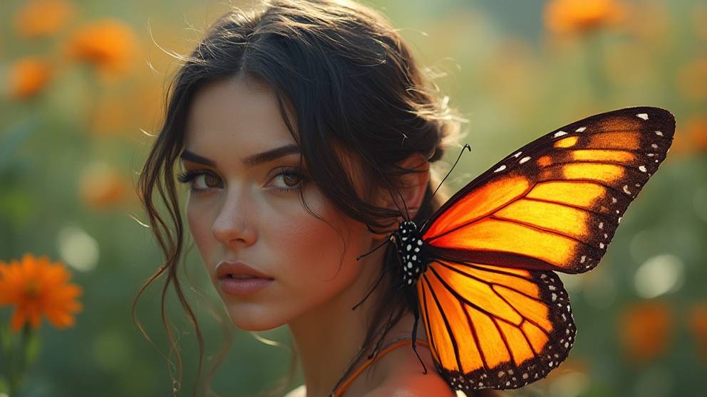 Мой мотылёк, ты ещё дитя -