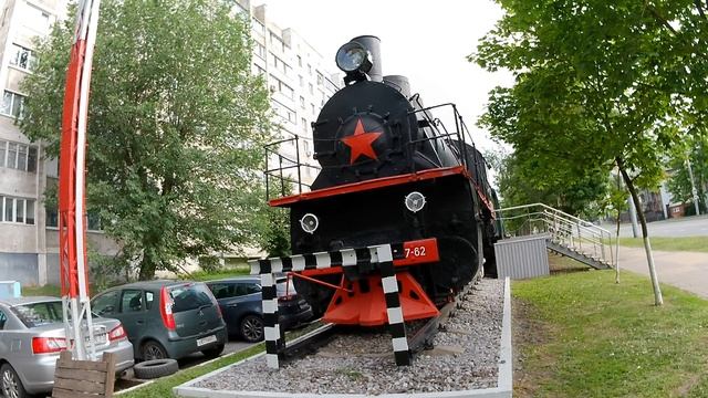 Памятник паровозу (31.05.2025)