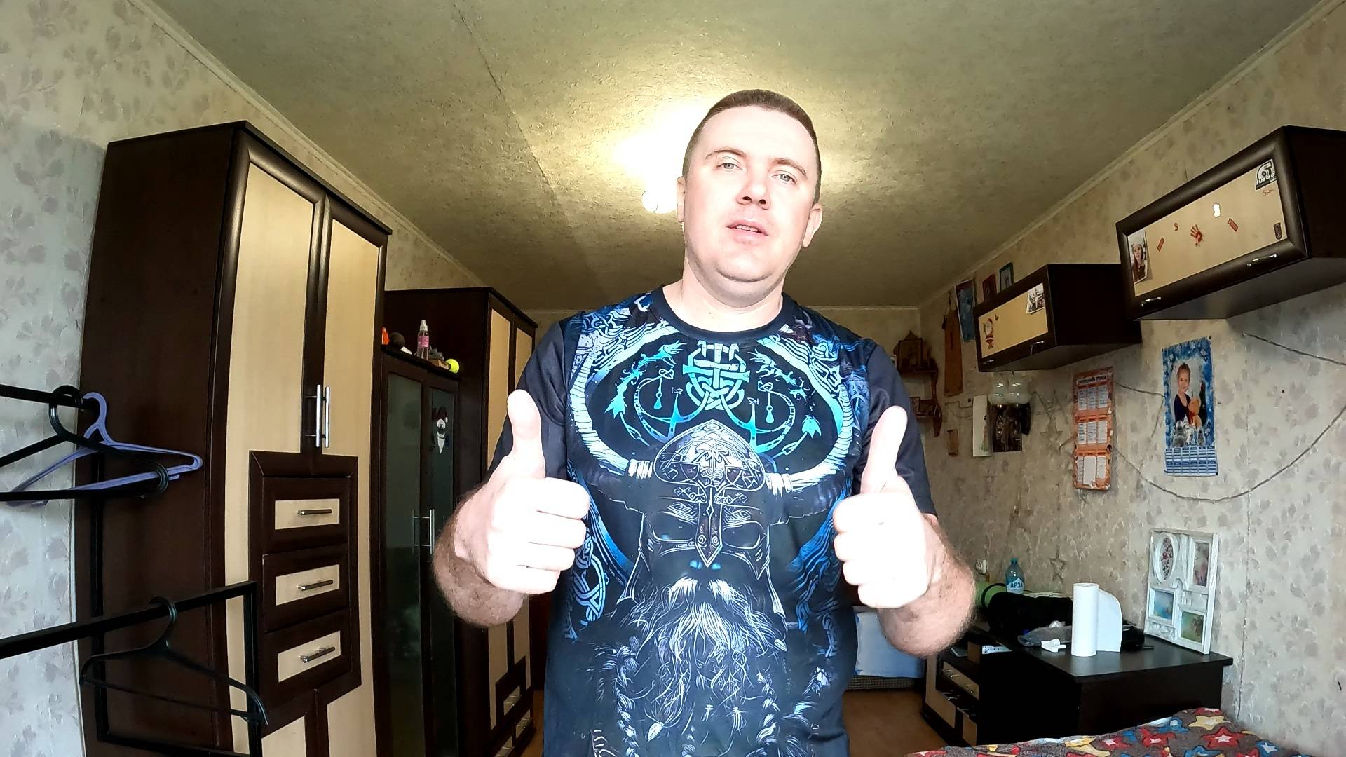 Футболка  Krasprint Viking Style ( Дизайн 51 - Обзор и примерка )