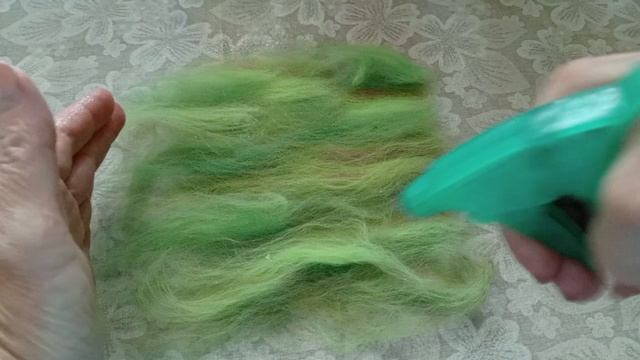 Мастер класс. Мыло мочалка. Мокрое валяние