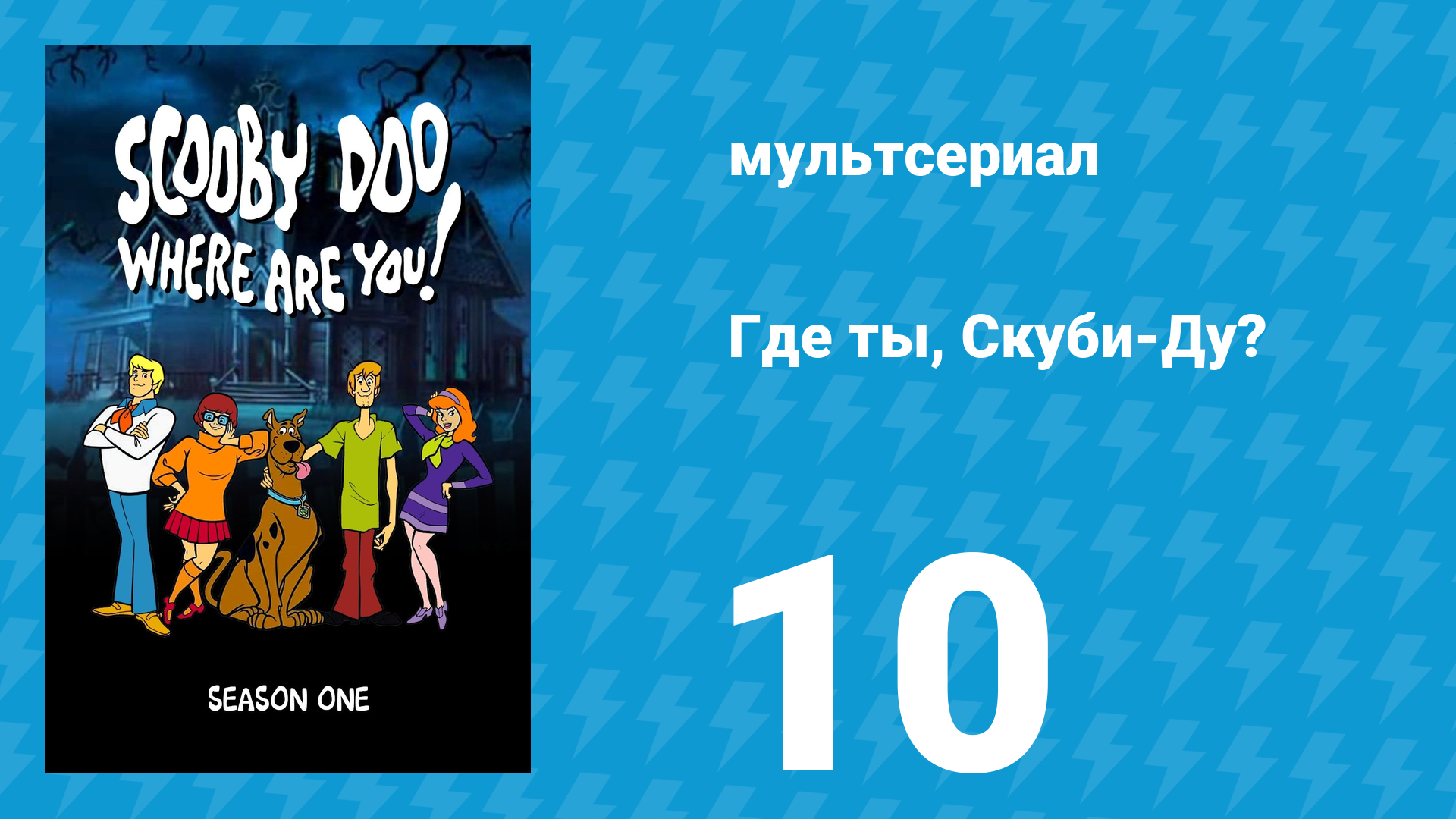 Где ты, Скуби-Ду? 1 сезон 10 серия «Безумные приключения в цирке» (мультсериал, 1969)