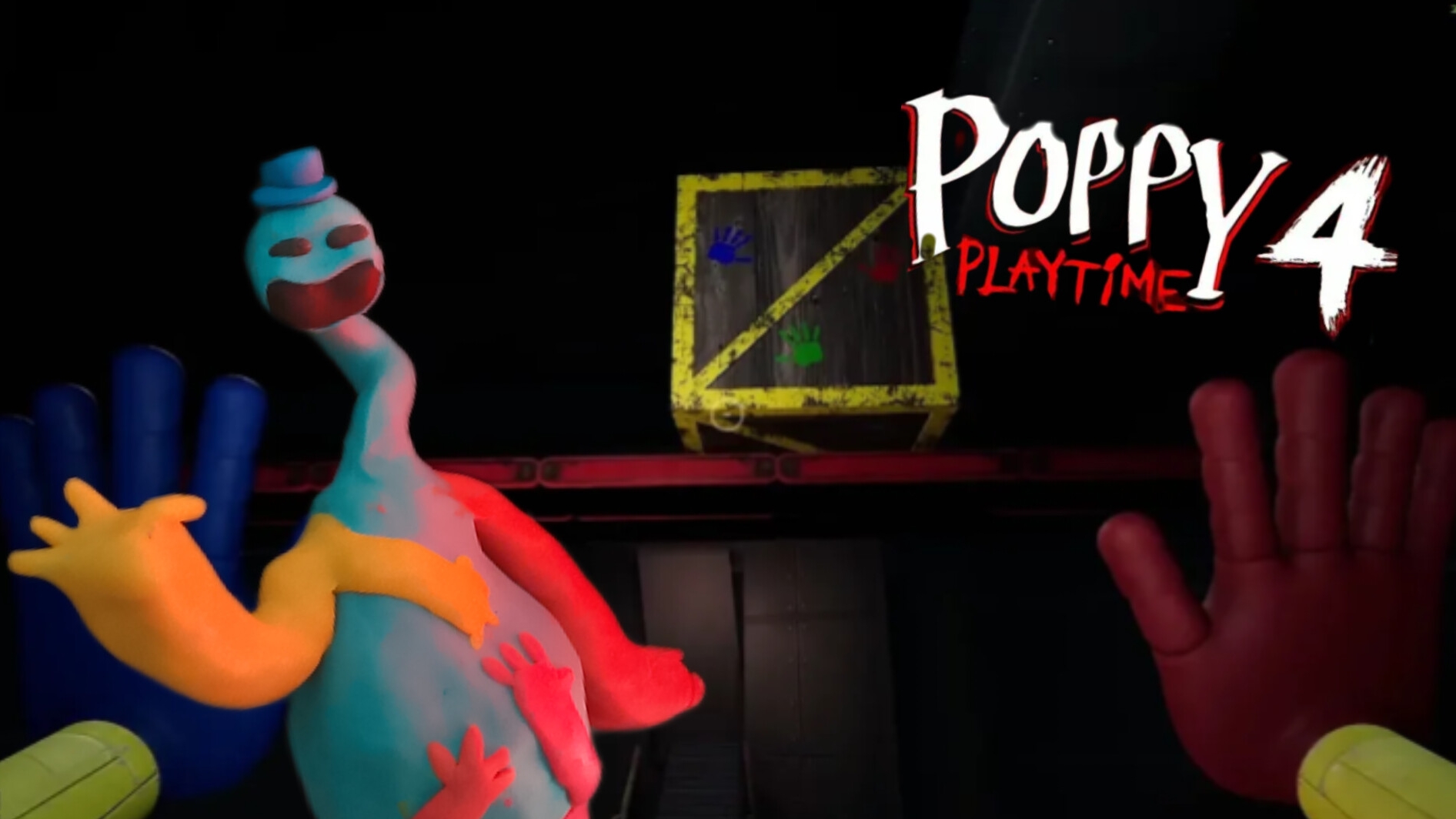 Лепка Доки из игры Poppy play time.→/Poppy play time 4 глава/Nazar D,.,