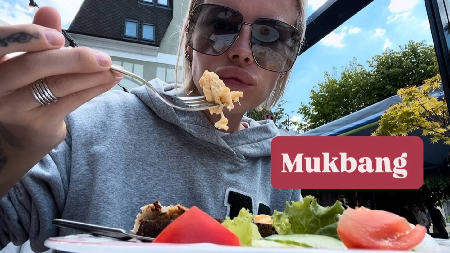 Самые вкусные завтраки 🍳🥐 в Зеленоградске на Курортном проспекте Пекарня «Хлеб» Мукбанг 🥯