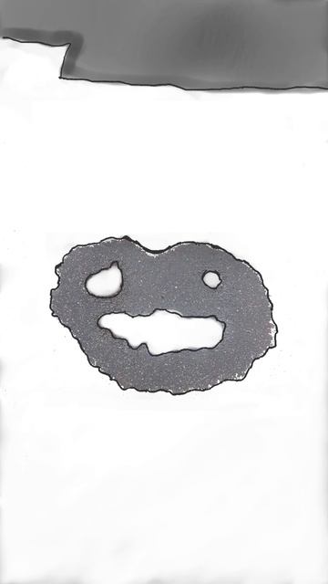 Просто лужа улыбнулась. #лужа #магия #улыбка #анимация #облако