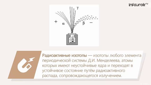 55. Получение радиоактивных изотопов и их применение