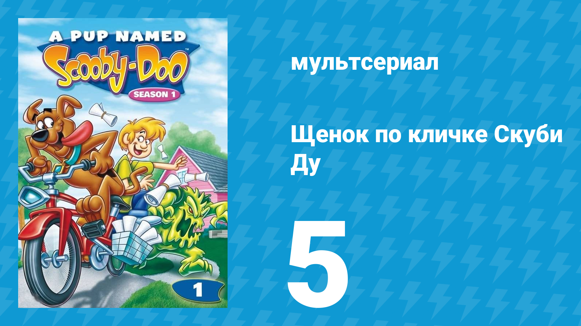 Щенок по кличке Скуби Ду 1 сезон 5 серия «Озеро чудес» (мультсериал, 1988)