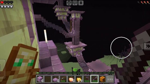 Прохожу испытания (17 часть) лутаем Эндер башню 2.