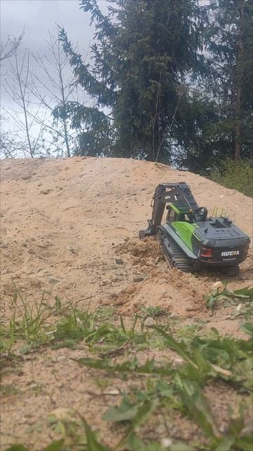 rc экскаватор