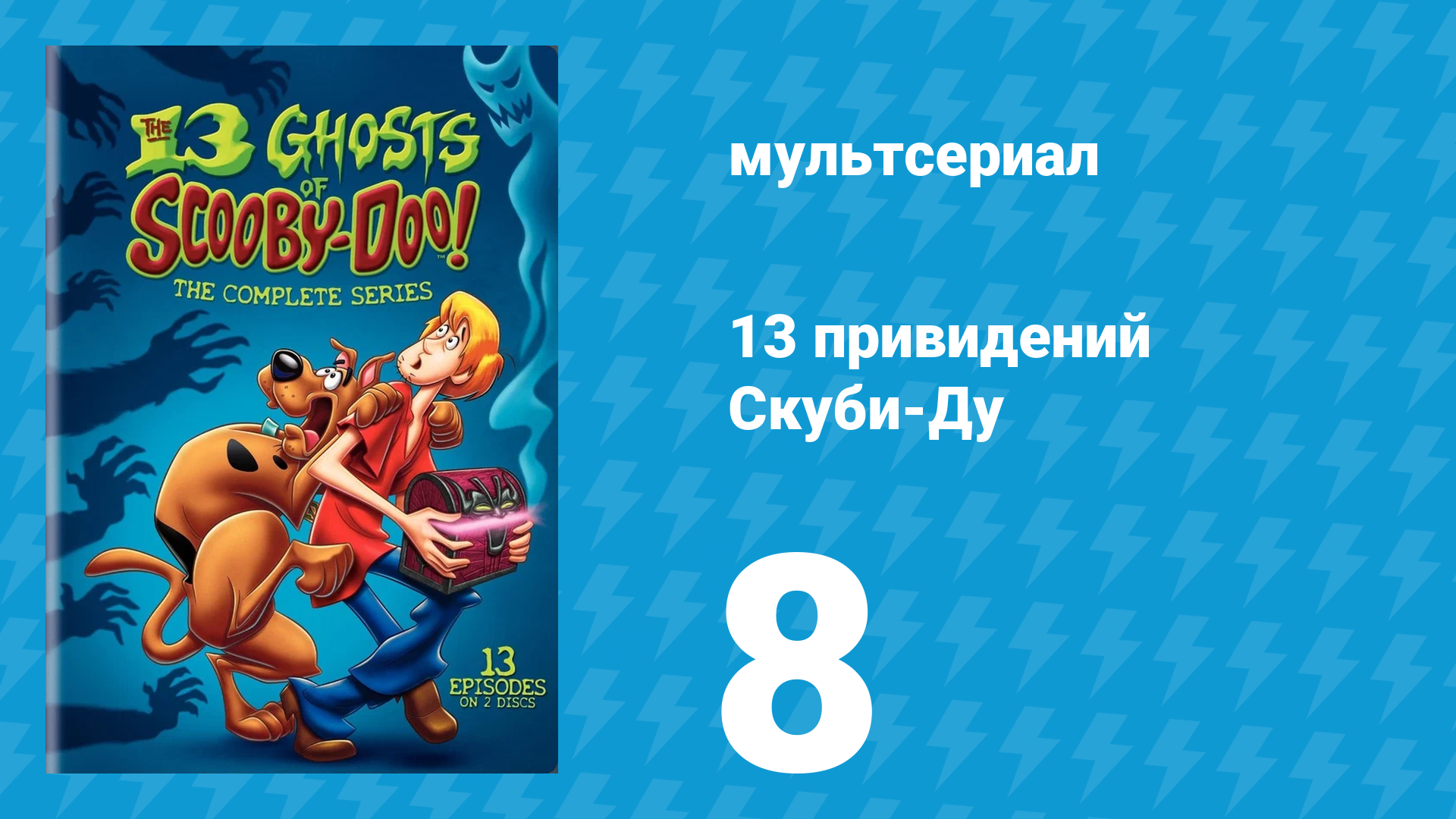 13 привидений Скуби-Ду 8 серия «Когда ведьмы загадывают желания» (мультсериал, 1985)