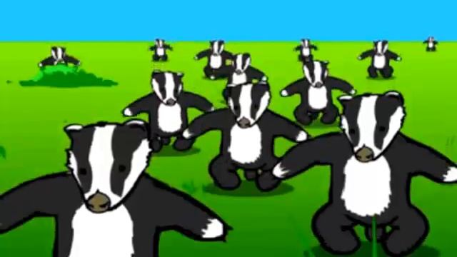 Барсуки приседают 🦡