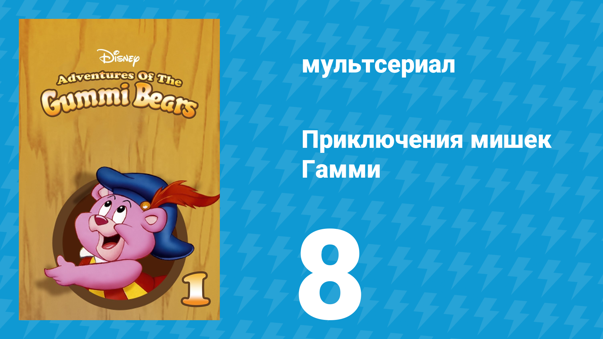 Приключения мишек Гамми 1 сезон 8 серия «Нерешительный / Ночь Горгульи» (мультсериал, 1985)