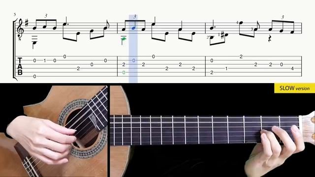 Schubert Serenade - Guitar Lesson   TAB