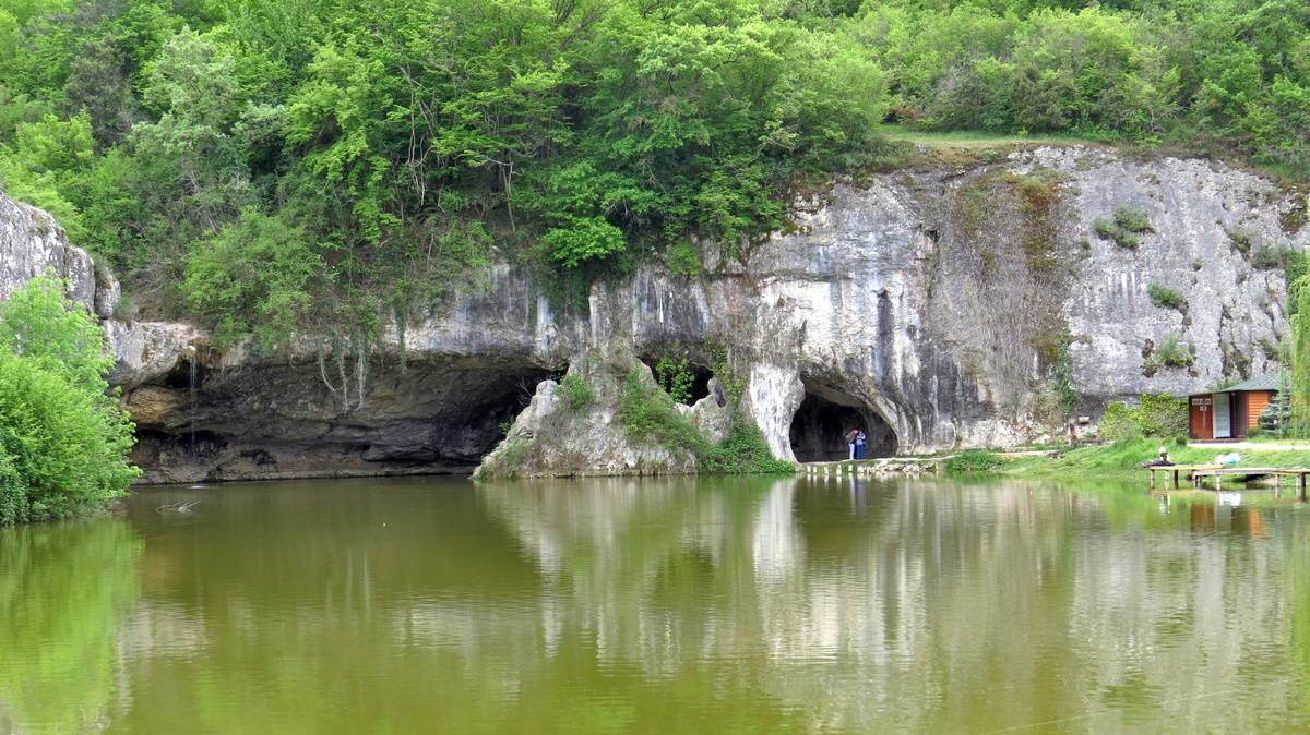 Озеро Уппа в с.  Родное. Бахчисарай - Севастополь