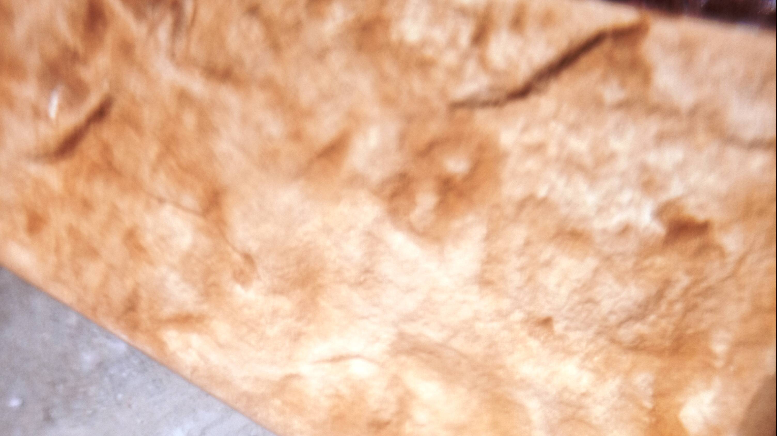 Имитация цокольной плитки под травертин