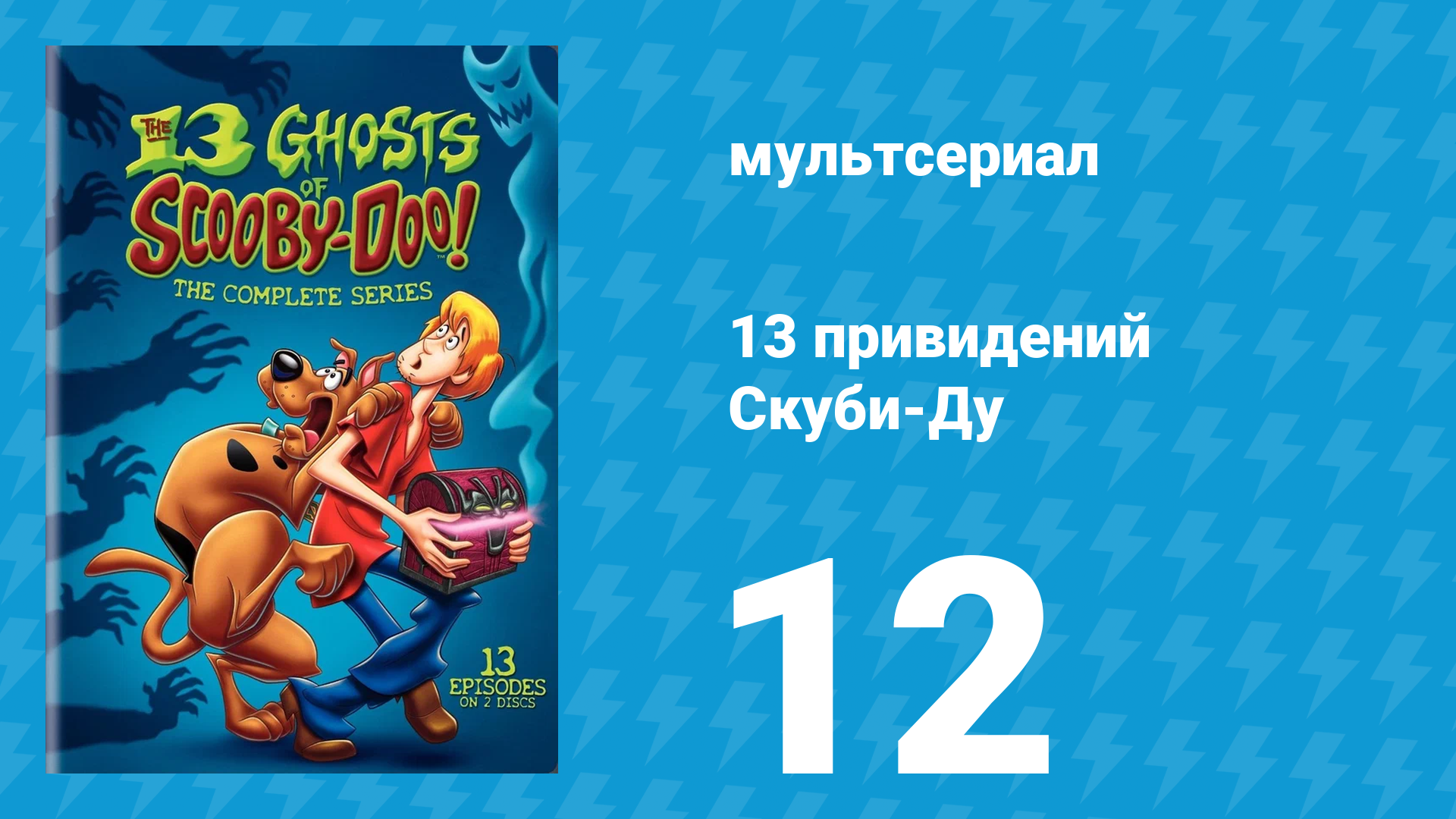 13 привидений Скуби-Ду 12 серия «Ужаснейшее шоу на земле» (мультсериал, 1985)