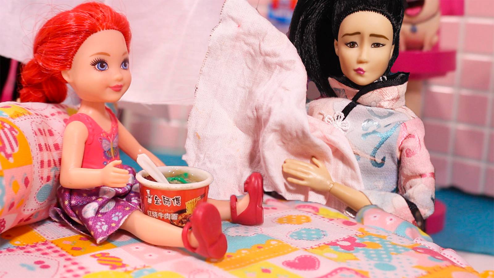 Няня для самой непослушной девочки Люси - Куклы Мама Барби