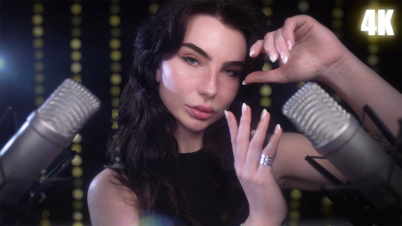 SacredXO ASMR 1 час звуков рта, шепота и визуальных эффектов для сна ‧͙⁺˚_･༓☾