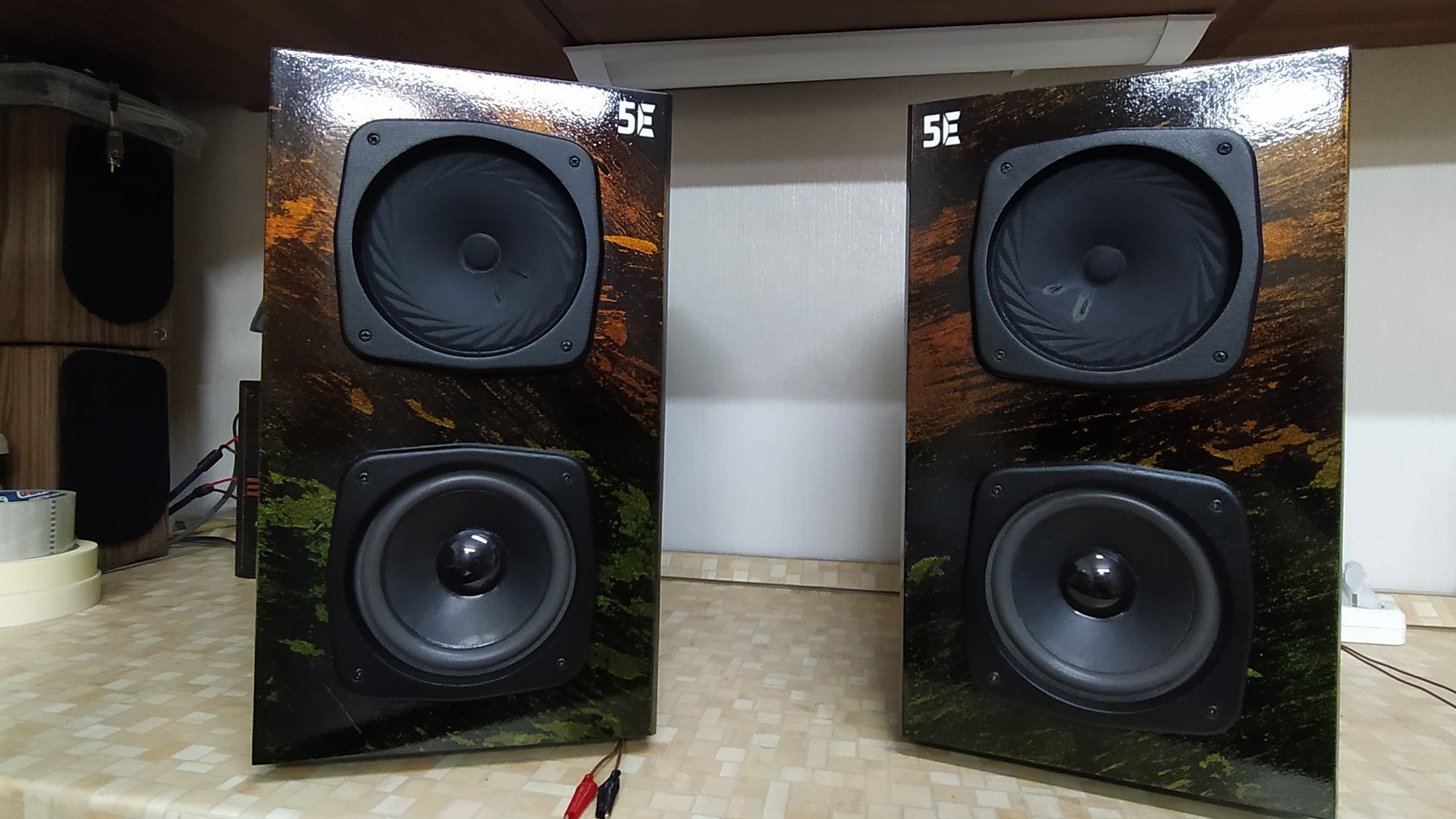 Колонки 5Е, Тест двух полосная акустика, когда САБ не нужен.