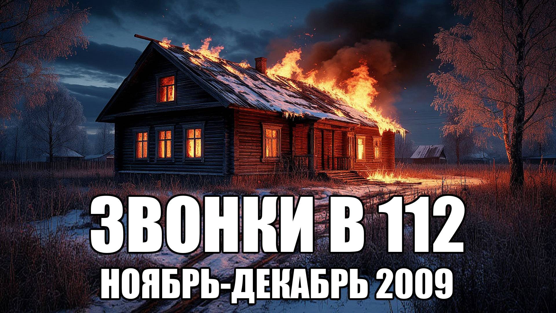 ЗВОНКИ В 112.Ноябрь - декабрь 2009. Часть 8. Страшные истории на ночь.