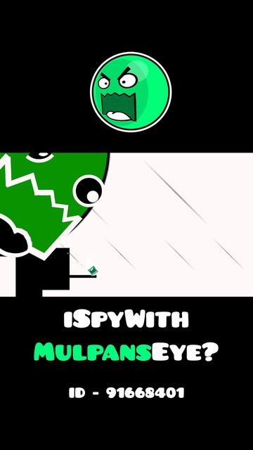 iSpyWithMulpansEye? | Geometry dash 2.11
Вы знакомы с Mulpanseye? | Geometry dash 2.11