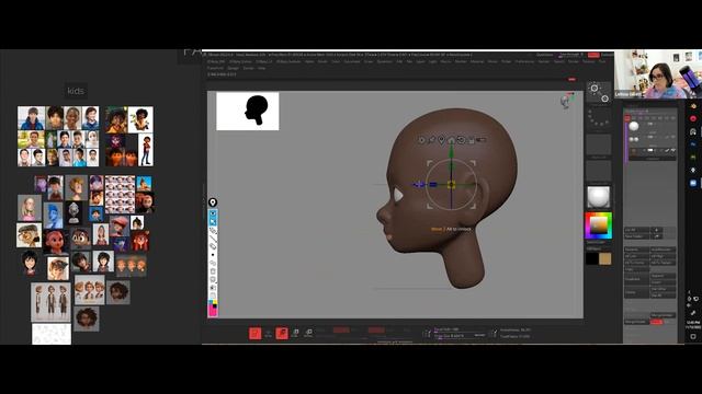 09 - Sculpting the Head - Part 4
