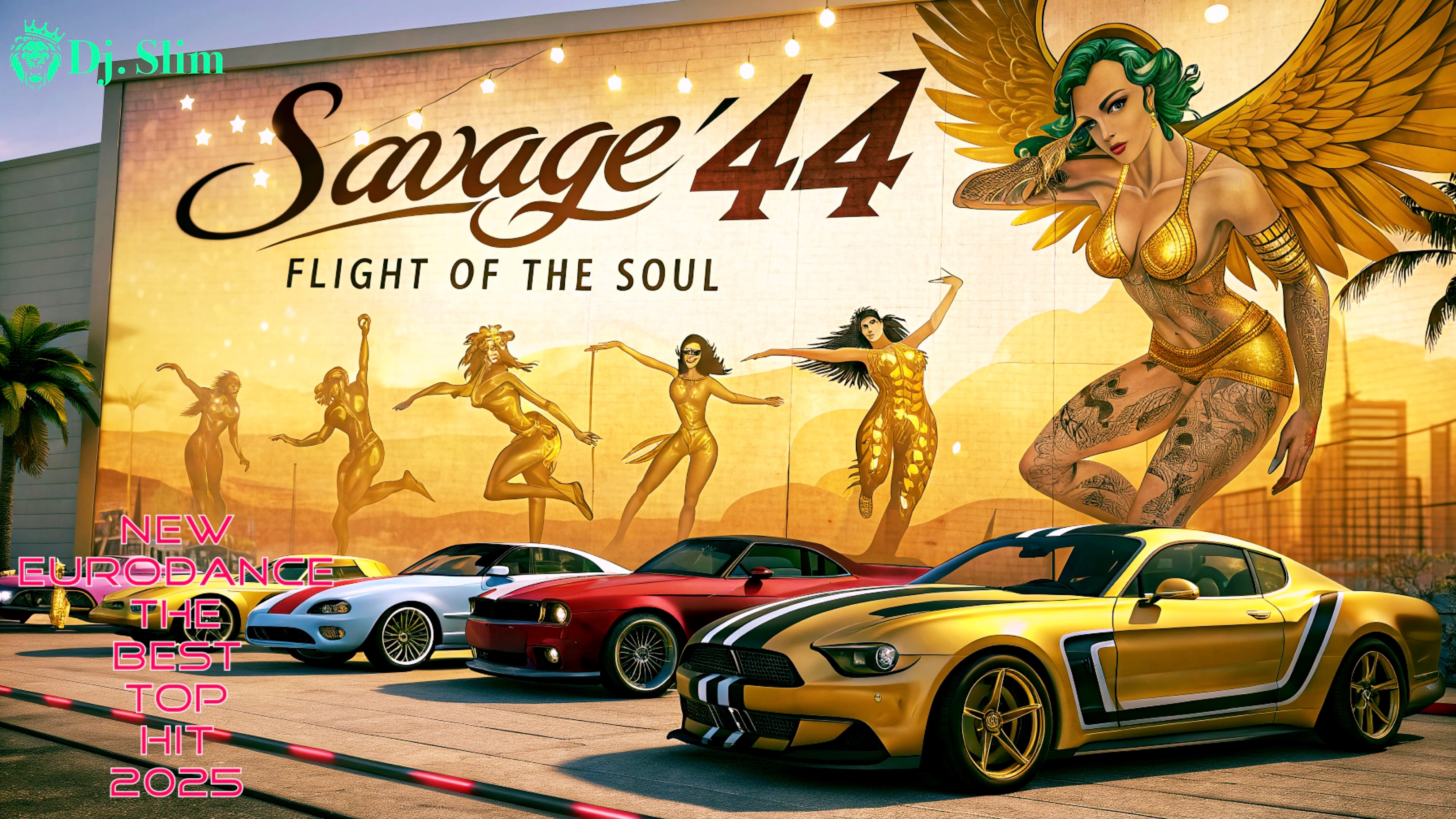 SAVAGE-44 - Flight Of The Soul. 🎵 Dj. Slim - New Eurodance / The Best Top Hit 2025 🎵