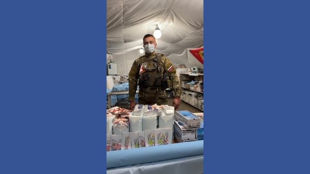 Благодарность воинов СВО Валаамскому подворью