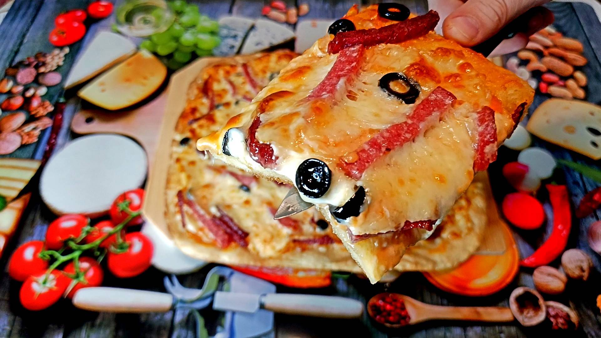 ГОТОВИМ ПИЦЦУ в ДУХОВКЕ