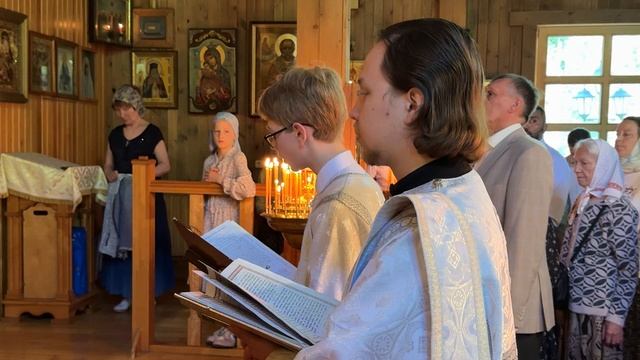 Греческая Литургия. Апостол.