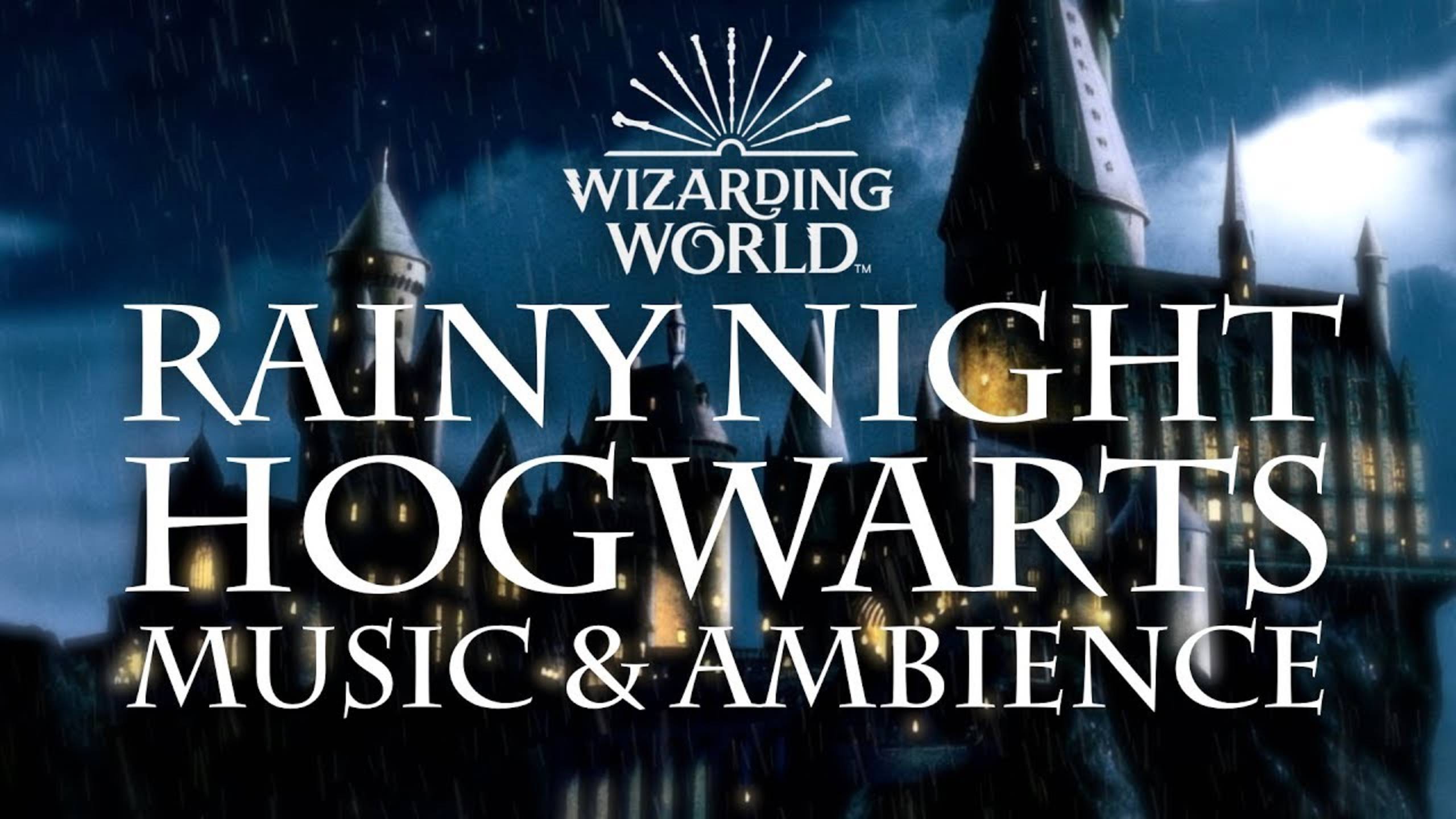 Гарри Поттер – музыка и атмосфеора (Harry Potter Rainy Night at Hogwarts music)