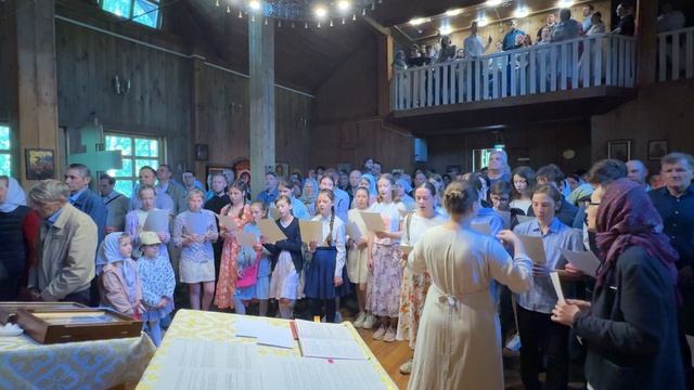 Греческая Литургия. Аксион естин (Достойно есть)