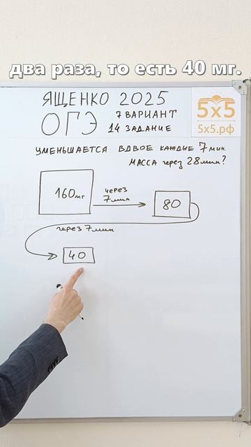 Ященко 2025, 14 номер, 7в, #ОГЭ #математика #школа