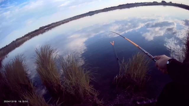 Сегодня с утра порыбачил на Ильчембетовских Карьерах🎣 Ловля на поплавок на маховое удилище🎣