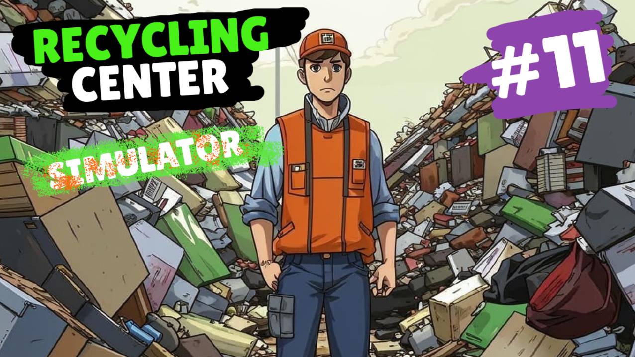 RECYCLING CENTER SIMULATOR #11 ОСВАИВАЕМ КОНВЕЕРЫ