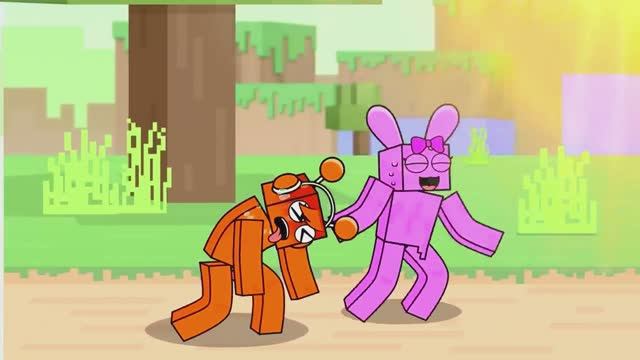 Спрунки. в Майнкрафт. Ох уж эти Спрунки. Мультфильмы.