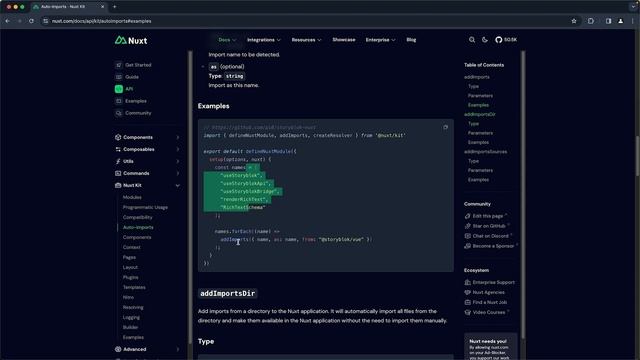 13 Расширение автоматических импортов Nuxt.
