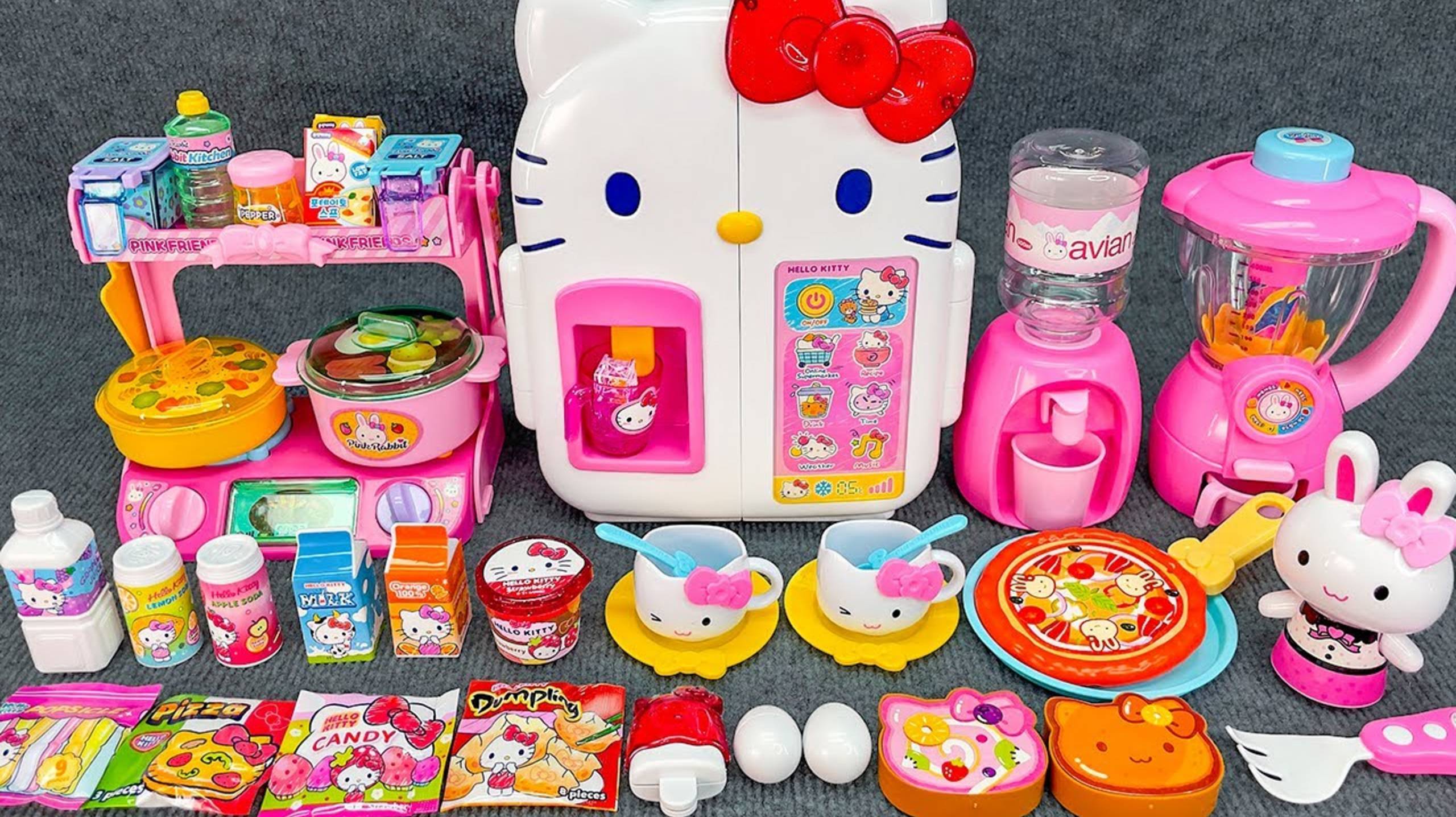 ГИГАНТСКАЯ РАСПАКОВКА 😻💕 АСМР БОЛЬШОЙ НАБОР ХЭЛЛО КИТТИ - ЧТО ВНУТРИ ВОЛШЕБНОЙ КОРОБКИ?