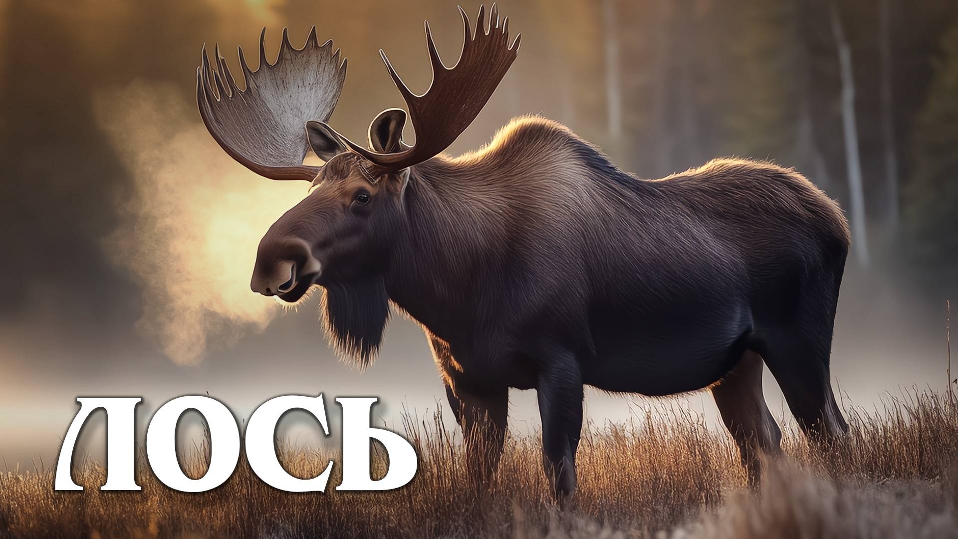 Лось: Крупнейший Олень на Планете Земля | Интересные факты про лосей