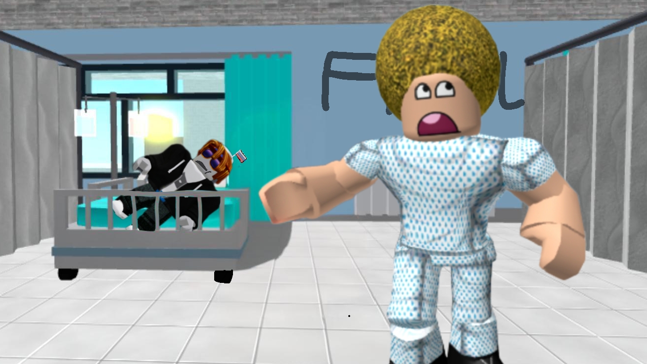 Побег из больницы в Роблокс 👾 |прохождение|filizbu. 🏥🕺️🎮