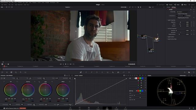 074. Davinci Resolve 18.5 - Relight Effect, A step by step how to use (Hidden trick)