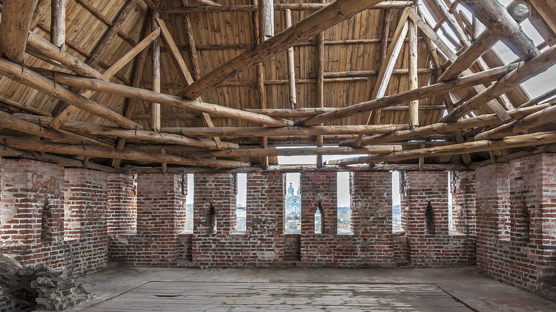 Смоленская Крепость. Башня Позднякова