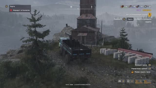 Бочки с эмблемой Warhammer 40k на карте «Глубина» в RoadCraft