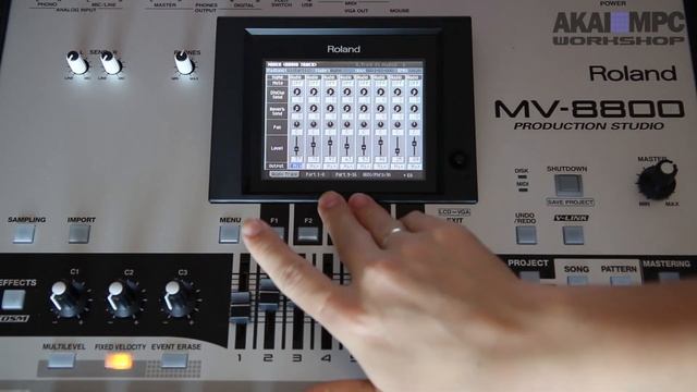 Обзор-Мануал Roland MV8800 Part2 (Roland MV8800  8000 Review-Manual in Russian)