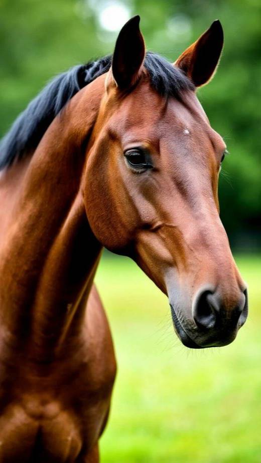 Это уникальная лошадь