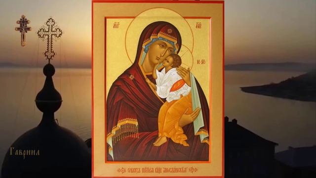 Икона Божией Матери Ярославская (XIII)