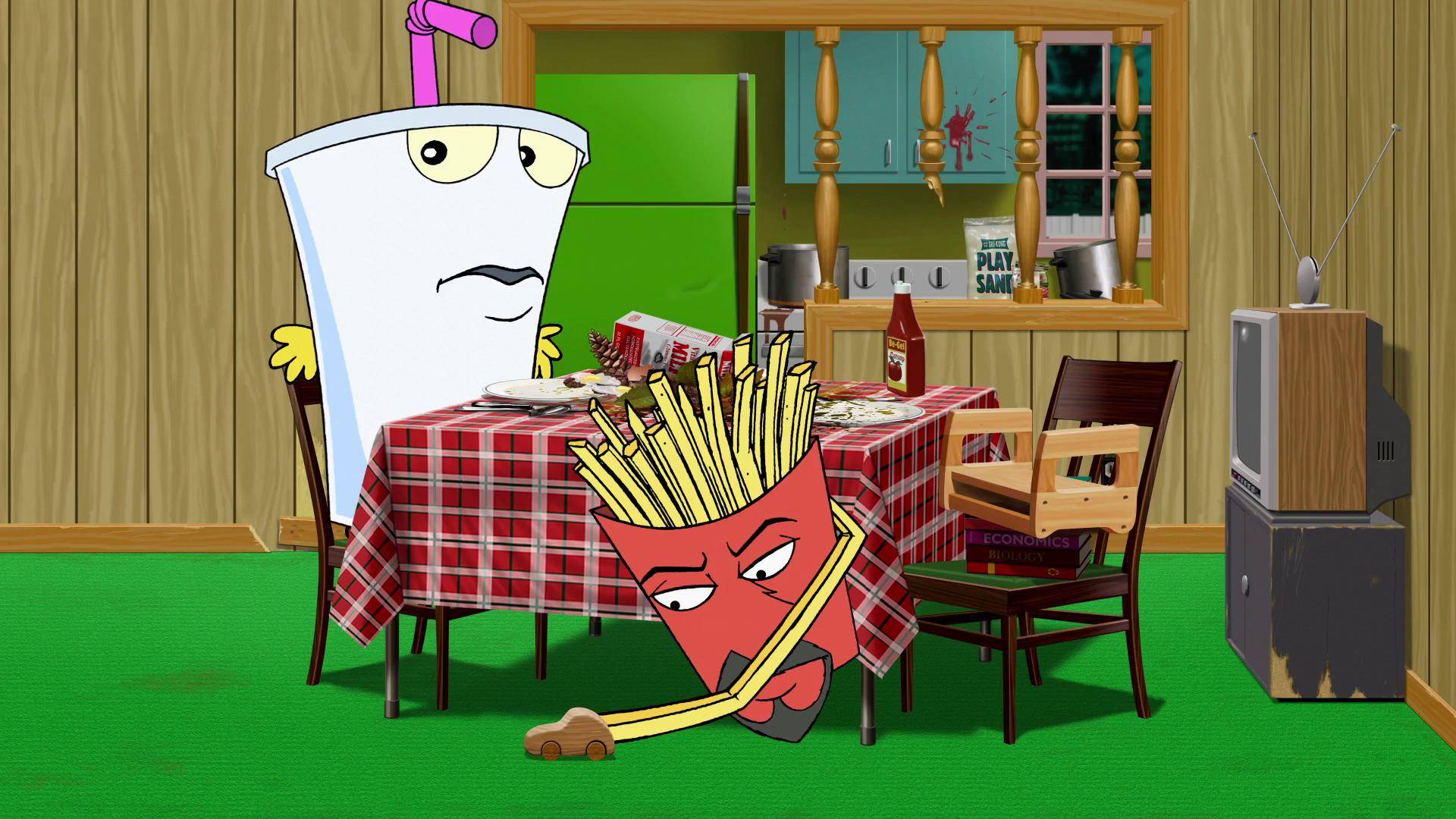Сериал Команда Фастфуд - 5 сезон 9 серия / Aqua Teen Hunger Force