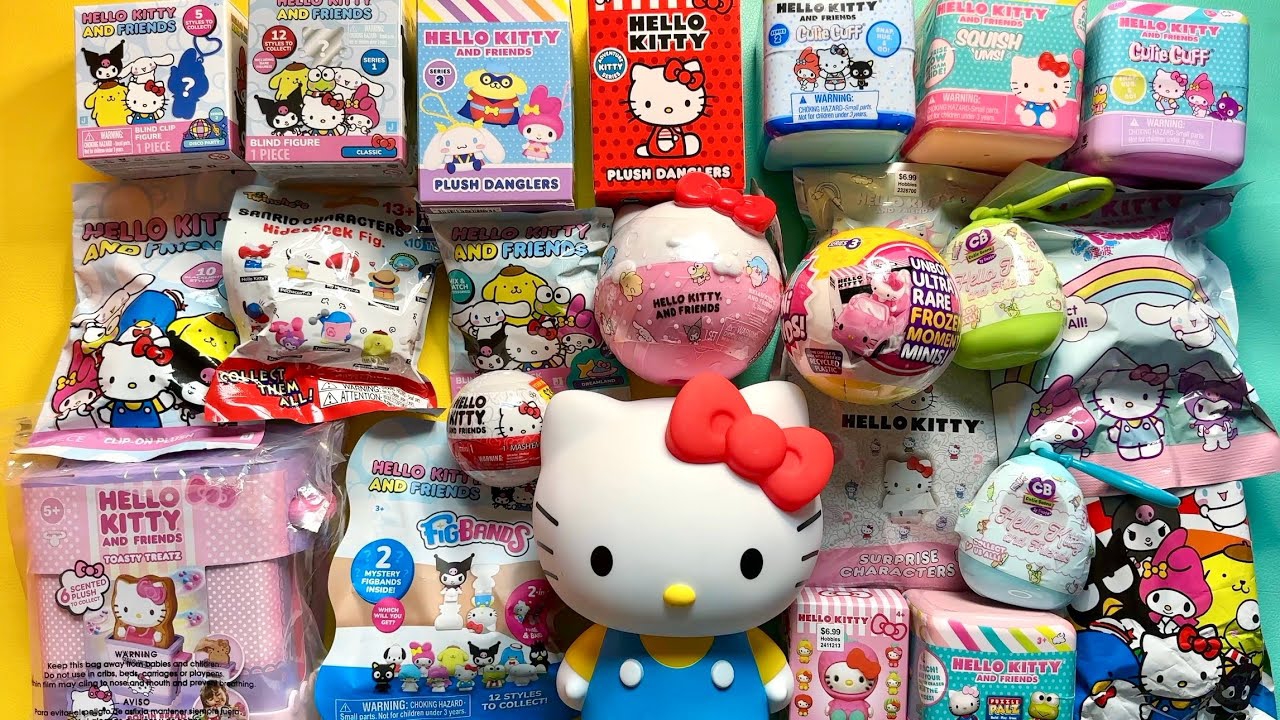 ХЭЛЛО КИТТИ АСМР 💗😺 ГИГАНТСКИЙ МИСТЕРИ БОКС И ВОЛШЕБНЫЕ КОРОБОЧКИ С СЮРПРИЗОМ - ЧТО ВНУТРИ?